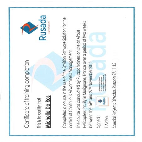 RUSADA Training certificate | PDF