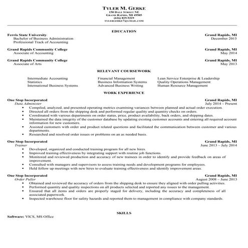 Tyler Gerke Resume (2) (1) | DOC