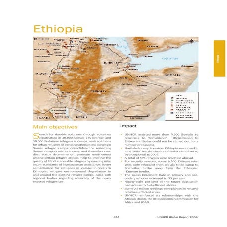 UNHCR Global Report 2005 - Ethiopia | PDF