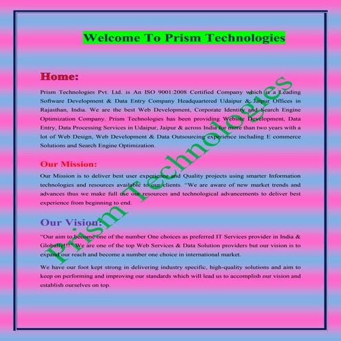 Prism Technologies | PDF