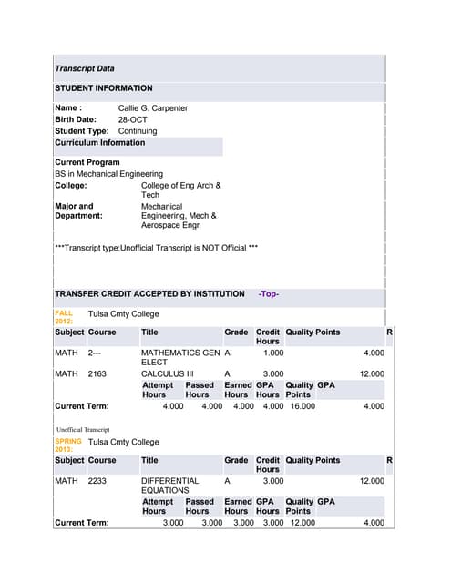 Final Transcript | PDF