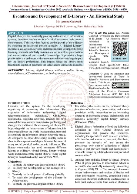 DIGITAL LIBRARY ARCHITECTURE | PPTX