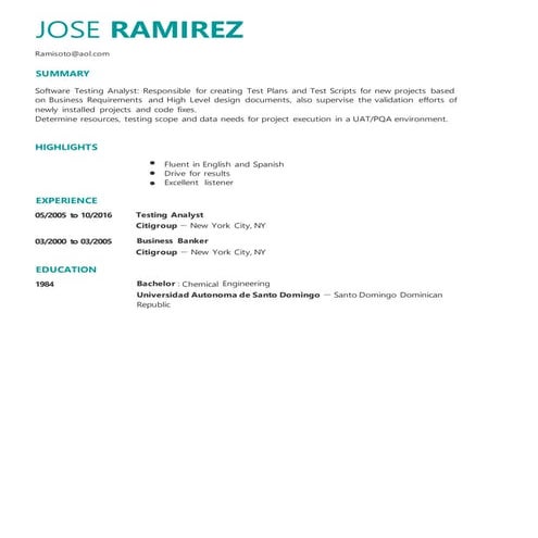 Jose Ramirez Resume 1-3 | DOCX