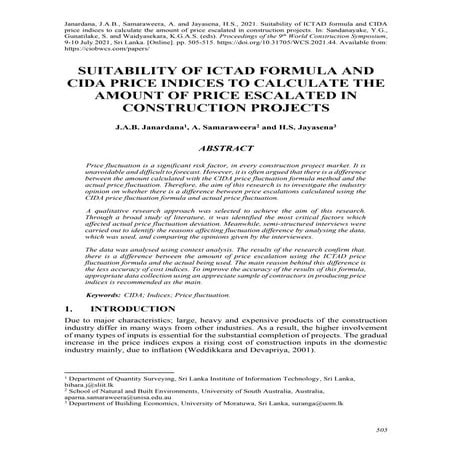 CIDA Price Indices & Proceedings.pdf