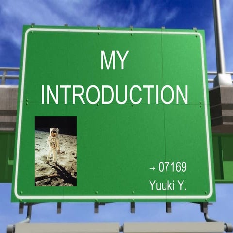 My introduction | PPT
