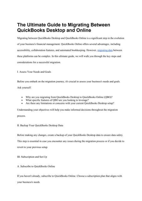 QuickBooks Desktop 2024: A Comprehensive Guide | PDF