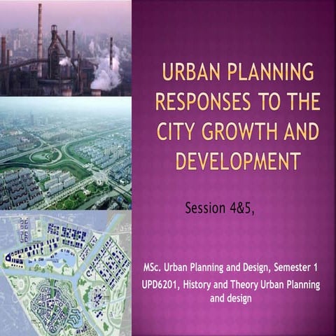 Comprehensive Overview of Urban Planning Movements and Concepts for ...