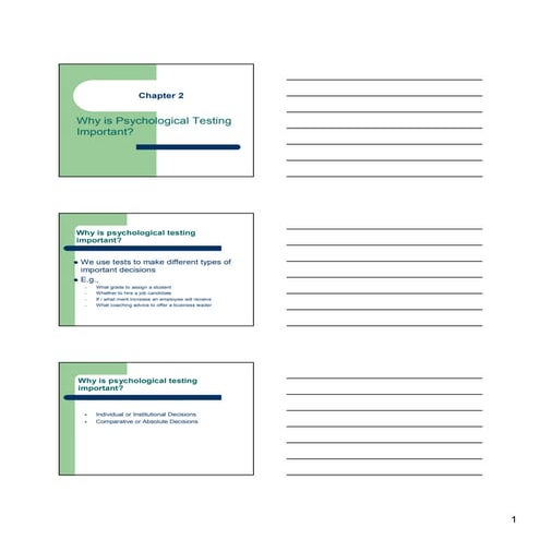 psychology testing | PDF