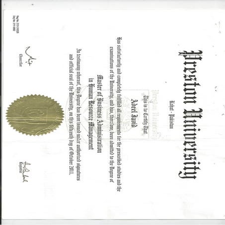 MBA DEGREE | PDF