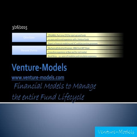 Venture-Models - v4Final | PPT
