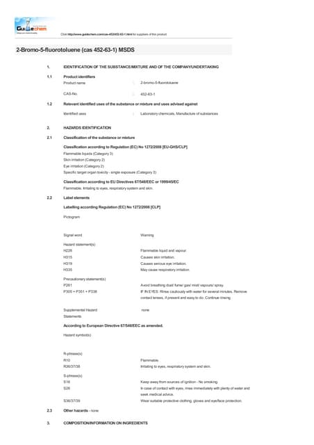 Bromine handling and safety | DOCX | First Aid | Injuries