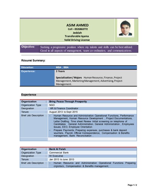 Lamya CV | DOC