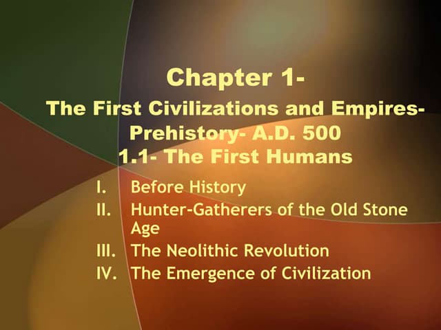 Origin of humans | PPT