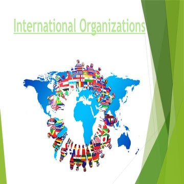 International organization | PPTX