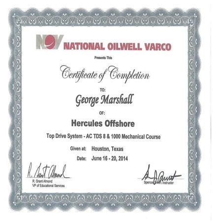 NOV TDS 8 1000 Top-Drive | PDF