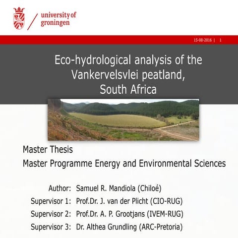 Presentation-MasterThesis-V2 | PPT