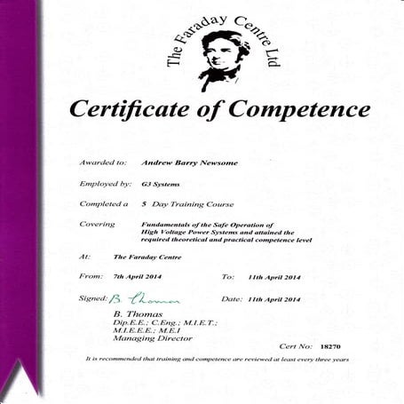 HV AP S4 Cert. | PDF