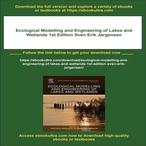 Ecological Modelling and Engineering of Lakes and Wetlands 1st Edition ...