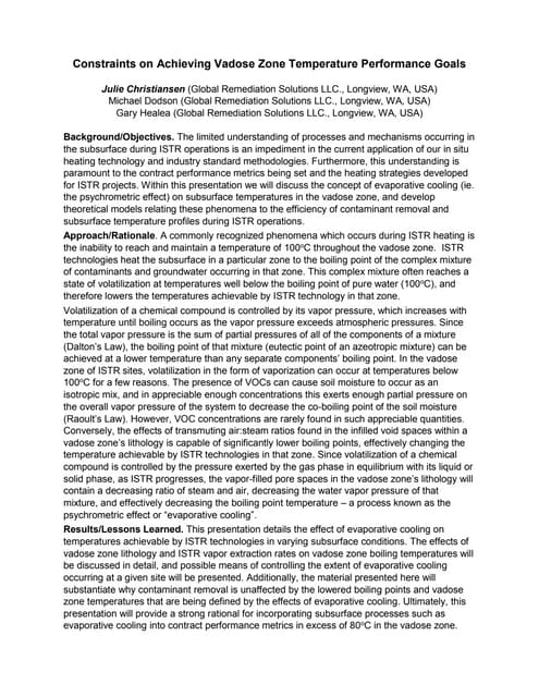 Julie Christiansen presentations