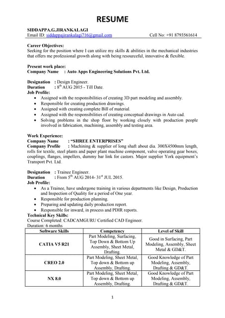 Rajath Resume.0.1 | PDF
