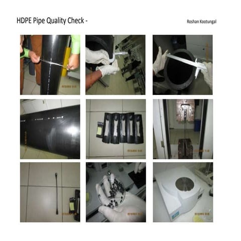 HDPE Pipe Inspection | PPTX