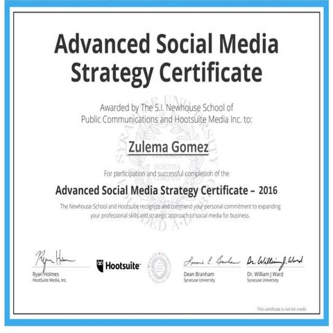 Hootsuite_ZG ASMS Cert | PPT