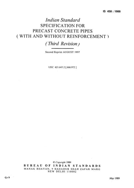 IS 4985 : 2000 | PDF | Chemistry | Science