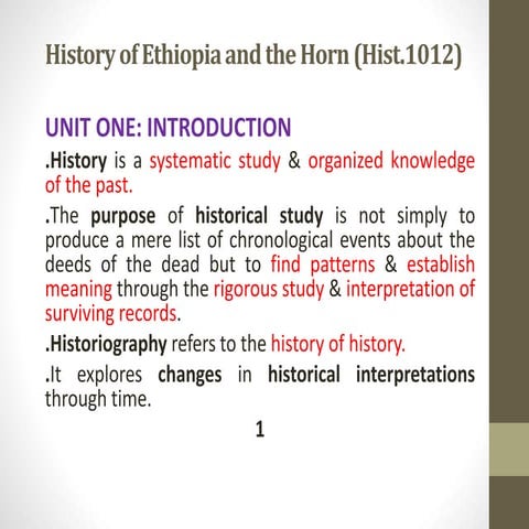 Chapter 1 Hist 1012 nice.pptx history for fresh man student | PPTX