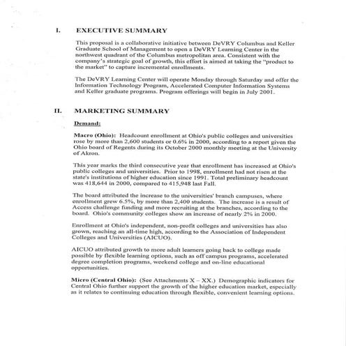 DeVry CS Proposal | PDF