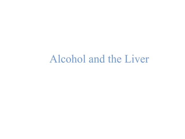 Alcohol | PPT