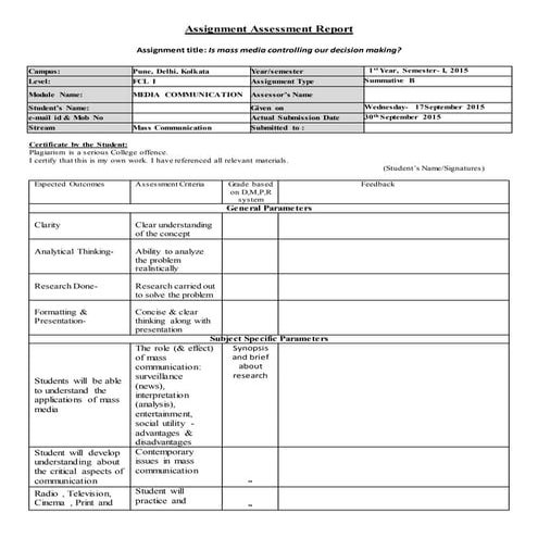 Assignment B- MC ready | PDF
