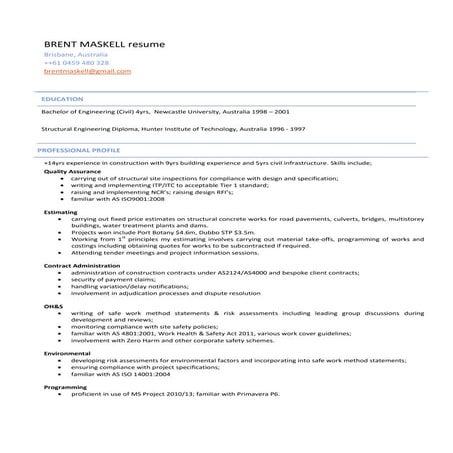 David McCarthy CV Rev 4 | DOCX