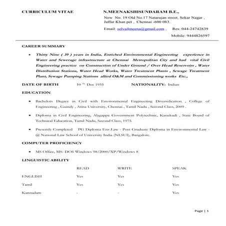 resume oct 2016 | PDF