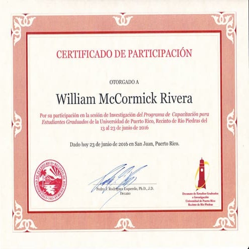 Research Development - Training Program for Graduate Students ...