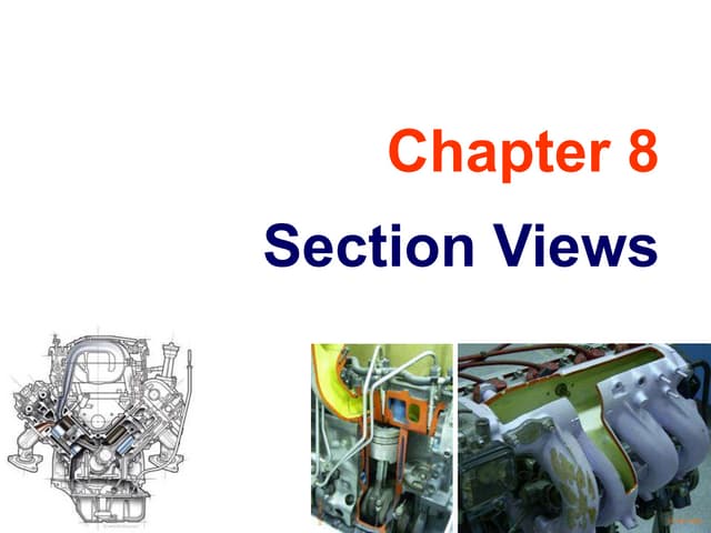 SECTIONING IN ENGG DRAWING | PPT
