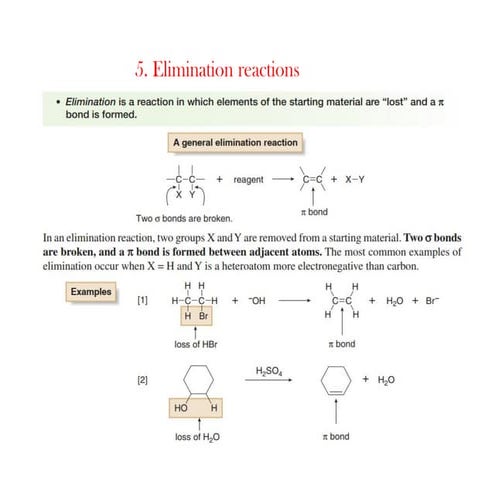 Substitution reaction | PDF