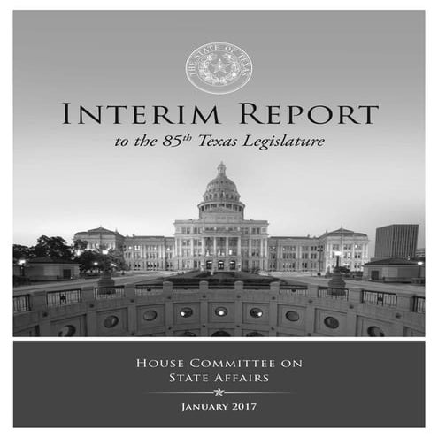 State-Affairs-Committee-Interim-Report-2016 | PDF