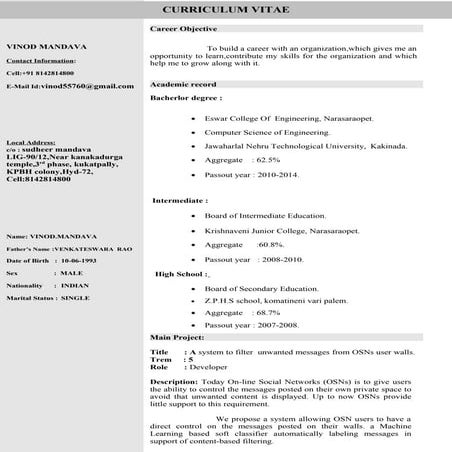 C.v asif gull (2) | DOC