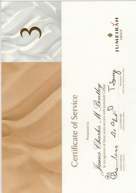 MAB Certificate of Service | PDF