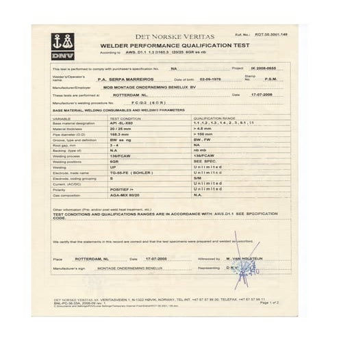 6Gr certificate | PDF
