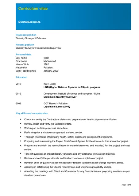DOCUMENT CONTROLLER CV | DOCX