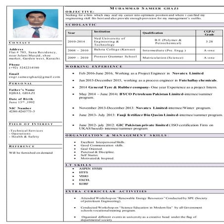 Hafiz-Numan Resume | PDF