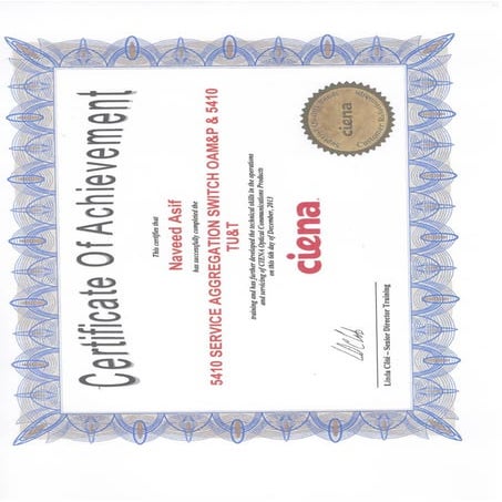 Ciena MPLS-TP Training @ London (UK) Dec-2013 | PDF