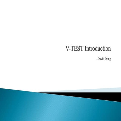 V-TEST | PPTX