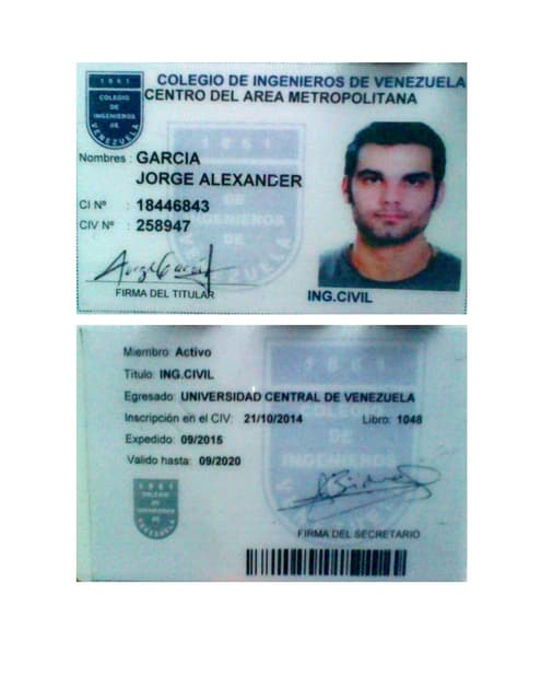 Cedula Extranjeria | PDF