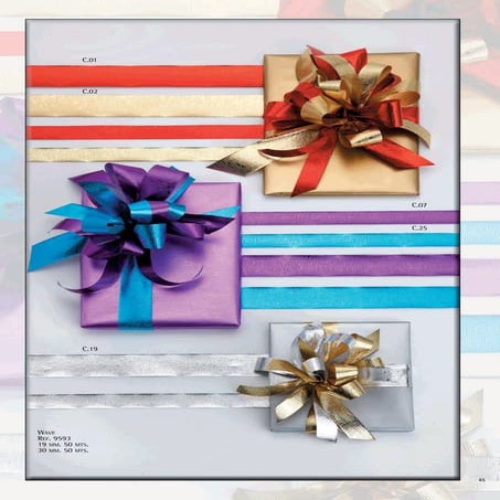 45 cintpapel catalogo-cintas-decorativas | PDF