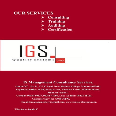 IGS Brochure (1) | PDF