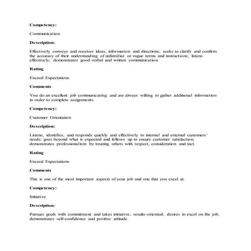 employee evaluation | PDF