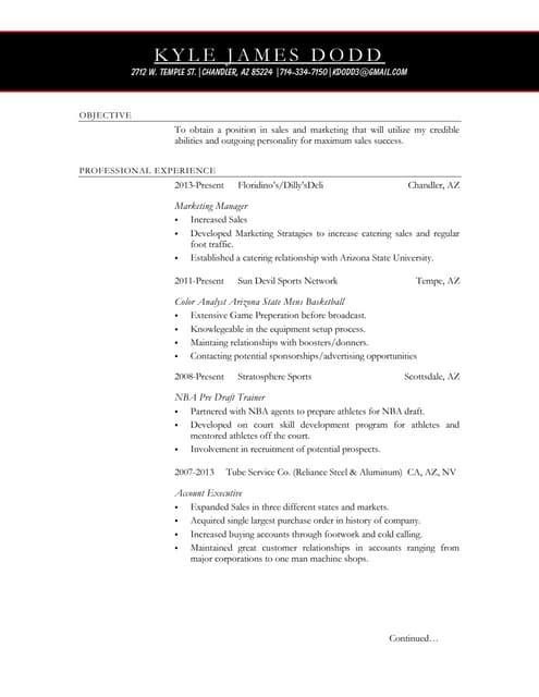 Matthew Harshman Resume 2016 | PDF