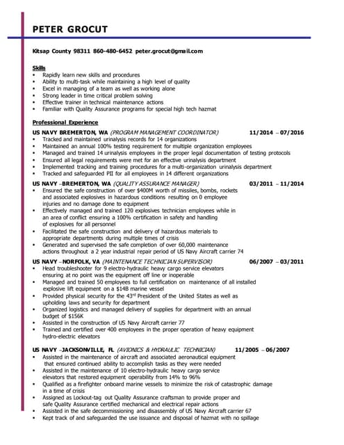 Aviation Resume | PDF